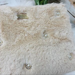 kate spade | Bags | Kate Spade Fuzzy Pouch Authentic New | Poshmark